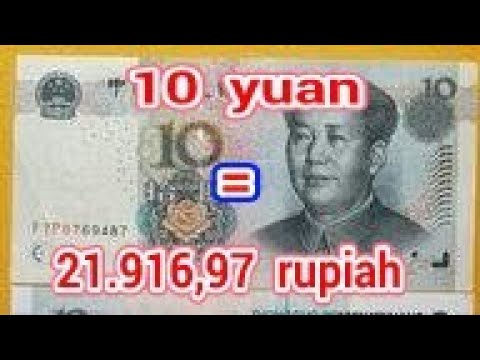 TERUNGKAP! 10 yuan berapa rupiah