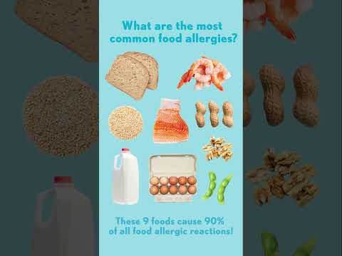 What are the Most Common Food Allergies? | #shorts