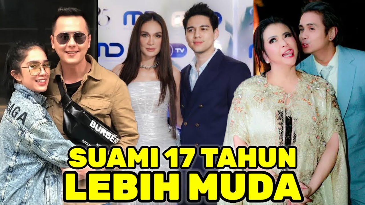 SUAMI 17 TAHUN LEBIH MUDA !! INILAH 12 AKTRIS CANTIK YANG MENIKAH DENGAN BRONDONG