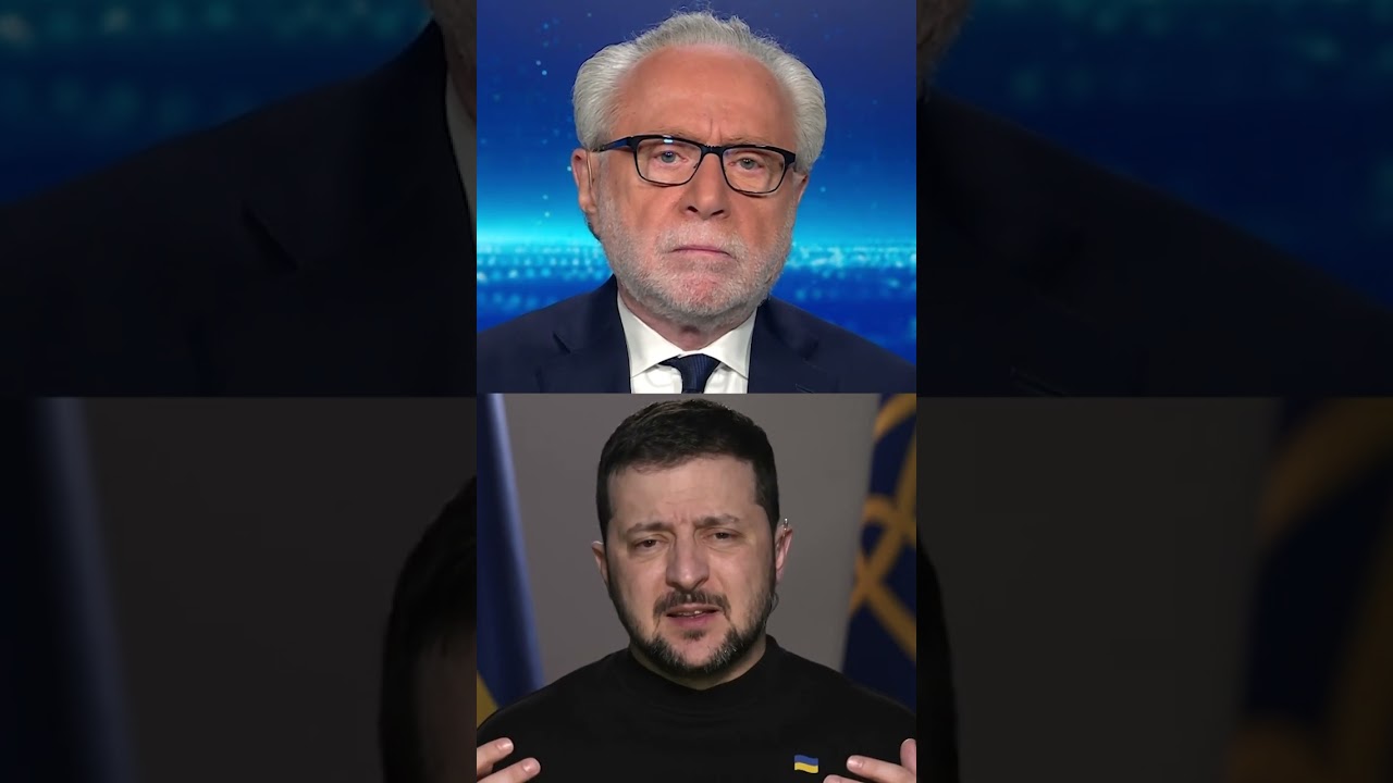 Watch Wolf Blitzer press Zelensky on Bakhmut strategy
