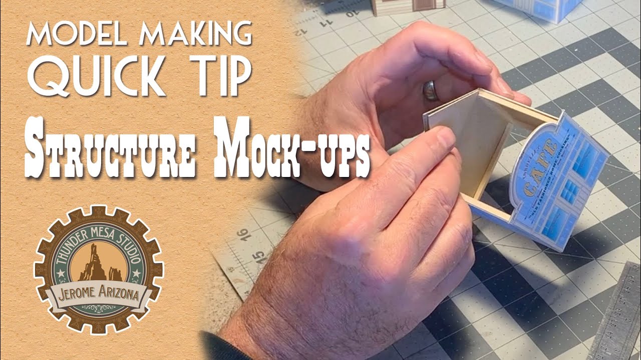 Model Making Quick Tip: Structure Mock-ups