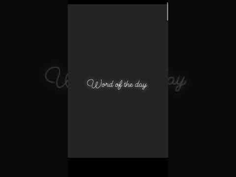 Word of the day - flux means a state of constant change