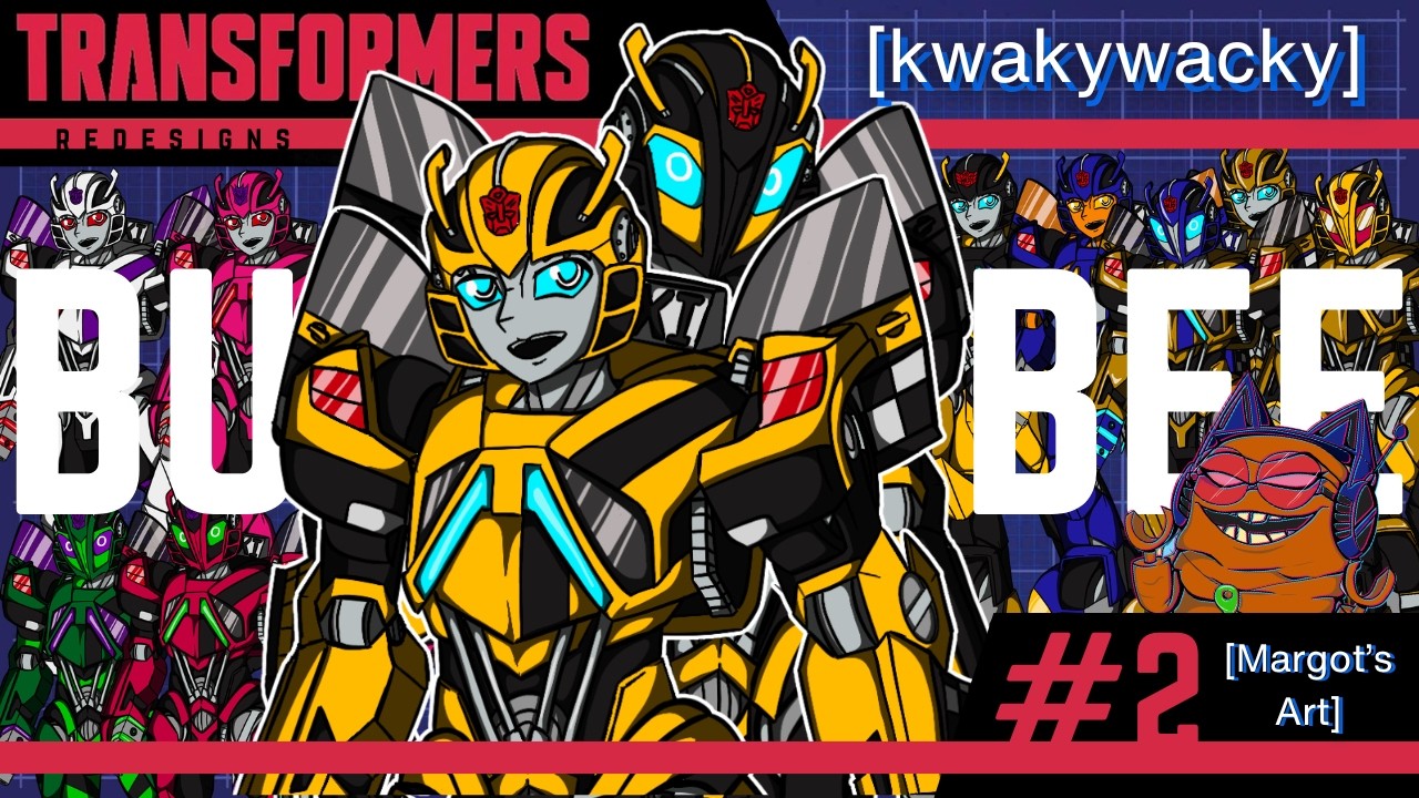 How I Redesigned Transformers: Bumblebee | Margot's Art #2