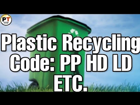 Plastic material recycling code | identify plastic material.