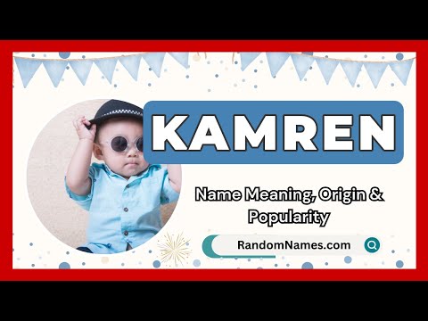 Kamren - Baby Boy Name Meaning, Origin & Popularity - RandomNames.com