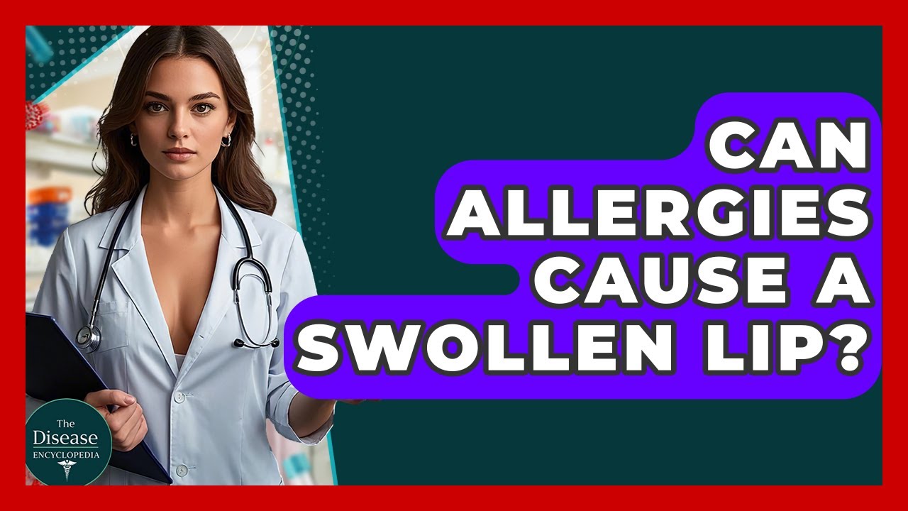 Can Allergies Cause A Swollen Lip? - The Disease Encyclopedia