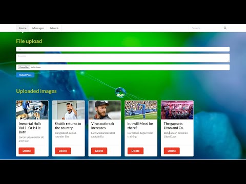 Upload Images or Files to Website in PHP with MySql Database | Image Upload System for Beginner 2020