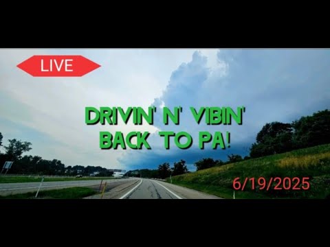 Drivin' N' Vibin' Back to PA!