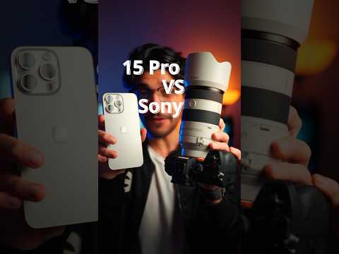 iPhone 15 Pro Max 5x (120mm) VS Sony Full Frame 120mm - Portrait Shots 📸