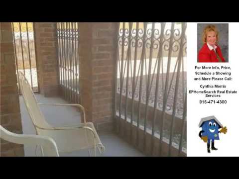 1631 Steve Spray Street, El Paso, TX Presented by Cynthia Morris.