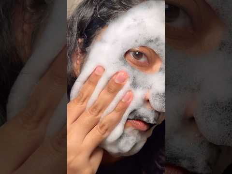 Bubble sheet masks that turn you into a cloud! #skincare #mask #glassskin #facemask