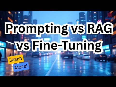 Prompting vs RAG vs Fine-Tuning: What's Best for Your AI Project?