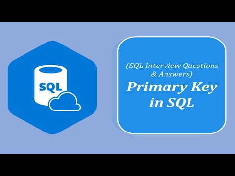 SQL Interview Question and Answers | What is Primary Key and Why it is Important