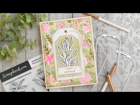 Use Your Stencils in a NEW Way & Stretch Your Supplies! | Scrapbook.com
