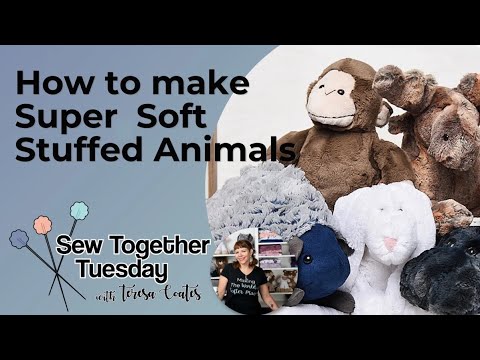 How to Make Stuffed Animals Out of Cuddle® Minky Plush Fabric