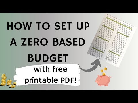 How To Work Out A Zero Based Budget | The Zero Based Budget Method