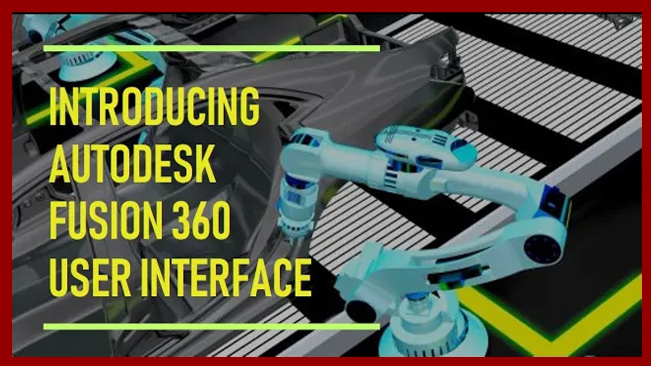 Introduction to Autodesk Fusion 360 User Interface #autodesk #fusion360tutorial