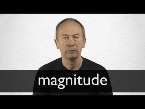 MAGNITUDE definition in American English | Collins English Dictionary
