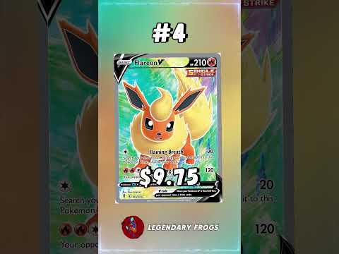 Top 5 Flareon Full Art Pokemon Cards
