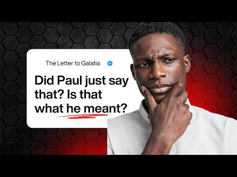 Paul's letter to the Galatians: Get it together Israel