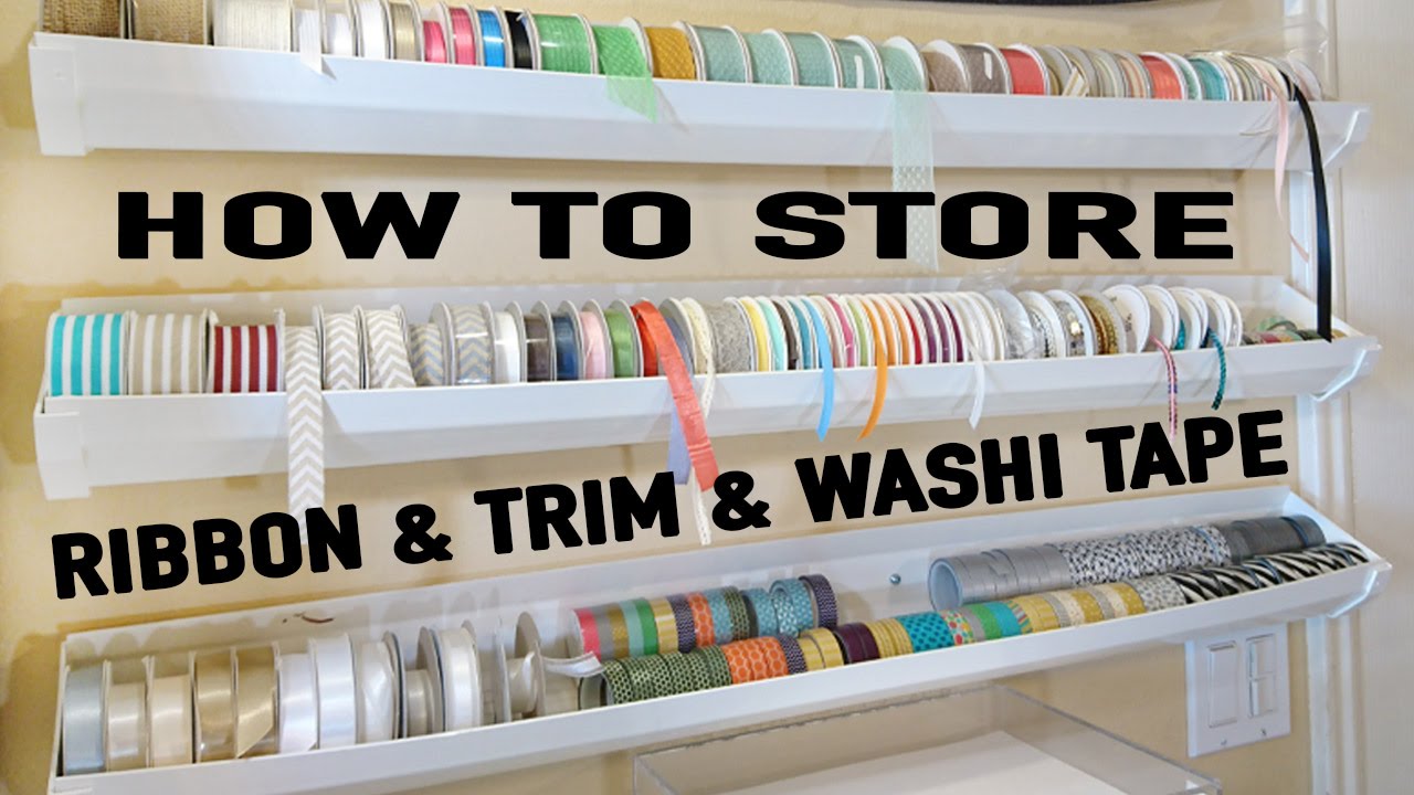 Stamping Jill - How To Store Ribbon