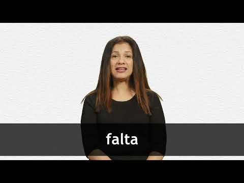 English Translation of “FALTA” | Collins Spanish-English Dictionary