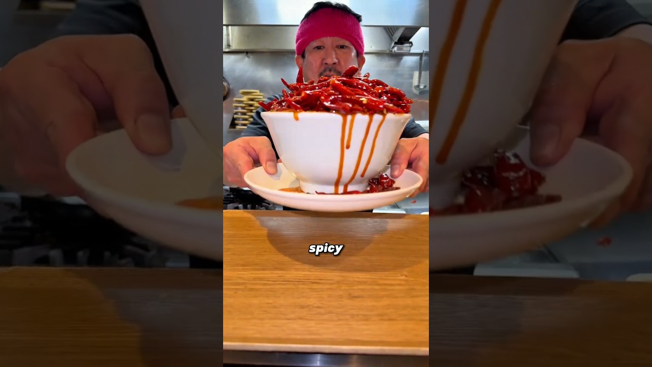 This Ramen Will Destroy Your Taste Buds (No Joke) 🌶️💀 #SpicyChallenge #HotRamen #Foodie