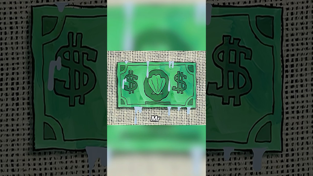 The Secret Behind Mr. Krabs’ First Dollar: SpongeBob’s Paint Fiasco！