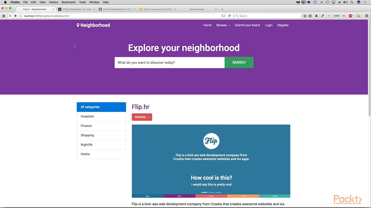 Learning Bootstrap 4 : The Final Steps | packtpub.com