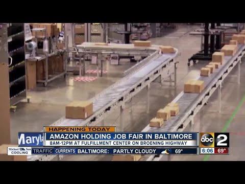 Amazon holds job fair in Baltimore
