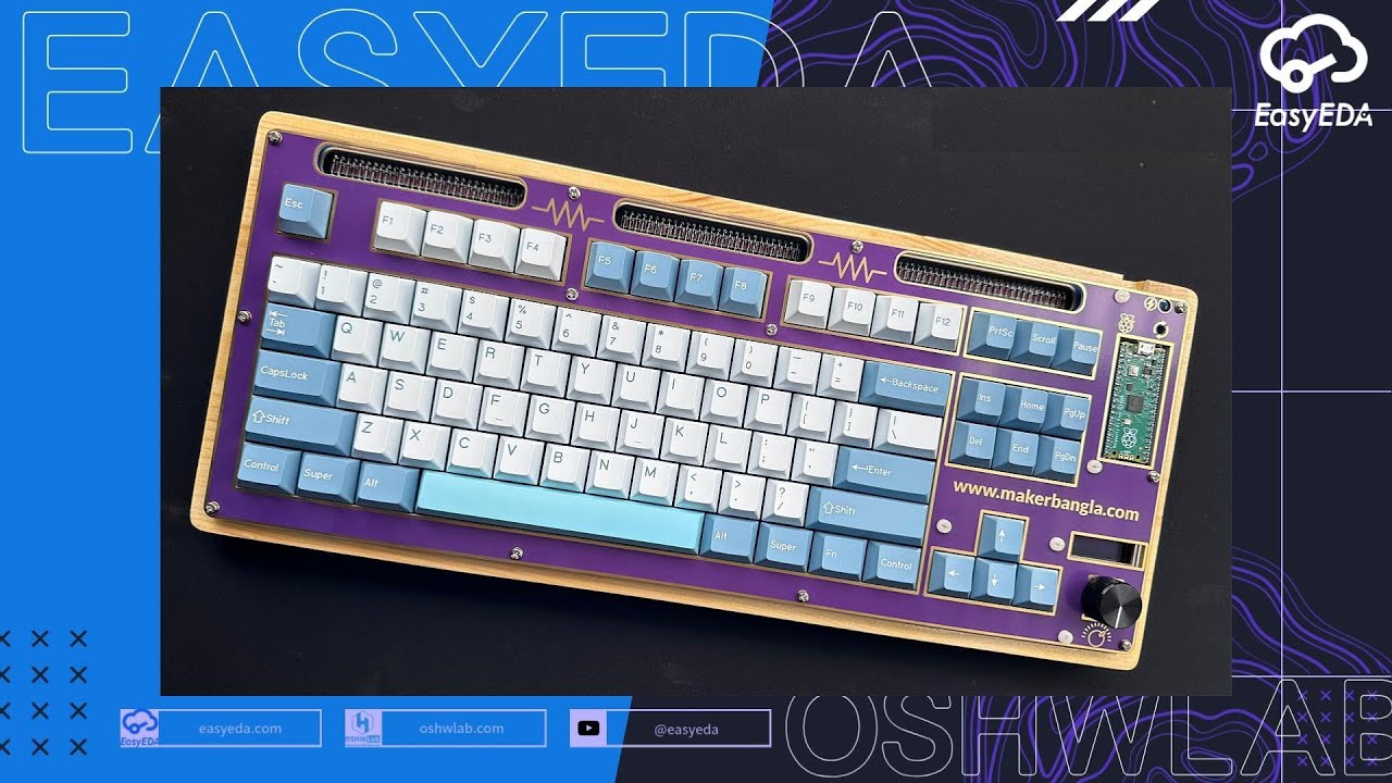 OSHWLab 34: Custom Mechanical Keyboard