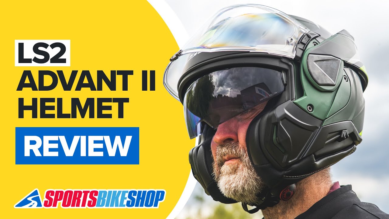 LS2 Advant II flipover helmet review - Sportsbikeshop