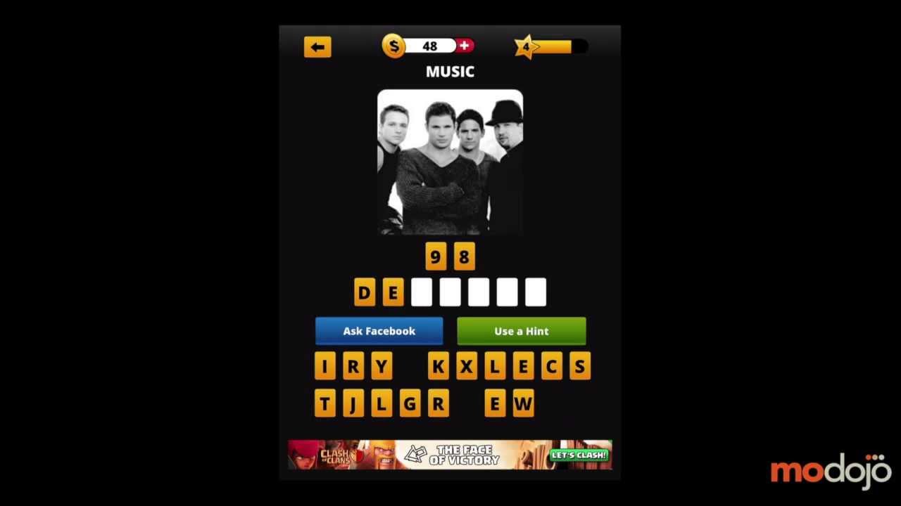 Guess The 90's - Level 4 Answers (iPhone/iPad)