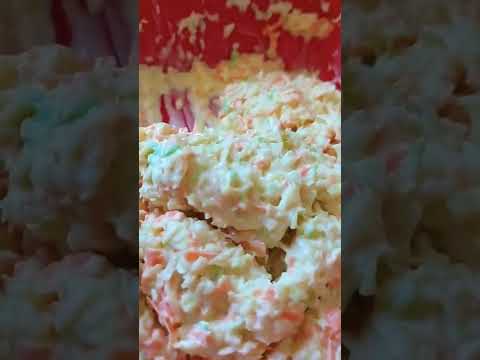 The most delicious coleslaw recipe on my channel