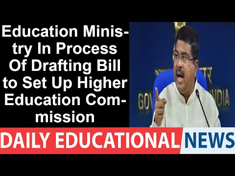 Education Ministry In Process Of Drafting Bill to Set Up Higher Education Commission