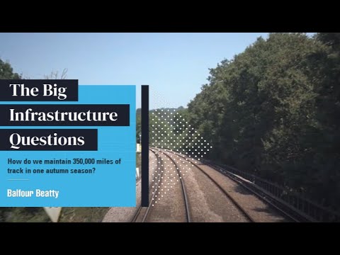 How do we maintain 350,000 miles of track in one autumn season?