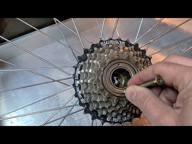 Как Разобрать Заднюю Ось На Скоростном Велосипеде