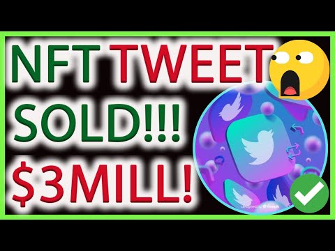 🚀 NFT TWEET SOLD FOR 3 MILLION DOLLARS!