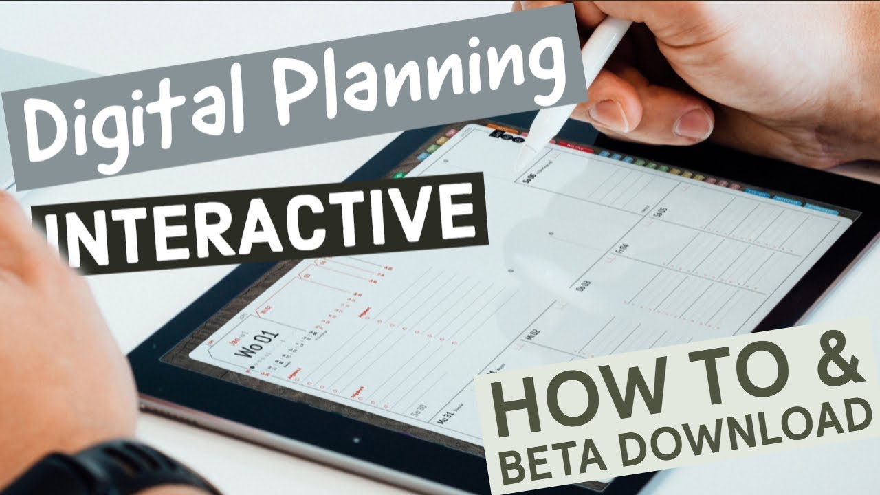 FREE Digital Planning Interactive PDF
