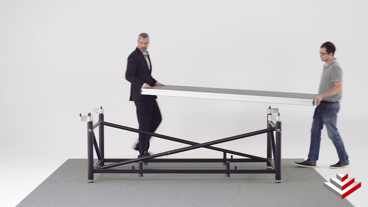 How to Set-Up the ME-500 Portable Stage