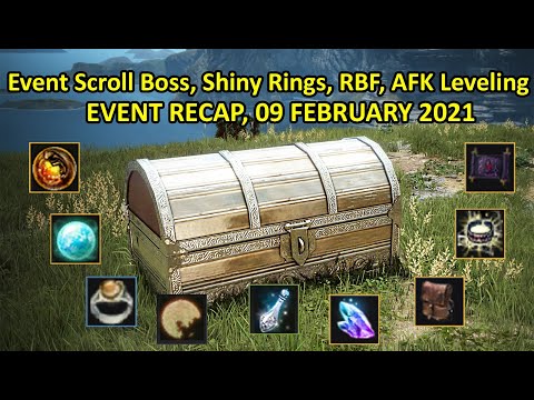 [Game Play] Event Scroll Boss, Shiny Rings, AFK Leveling, RBF