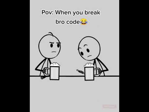 When you break the bro code #memes #animationmeme #animation #funny