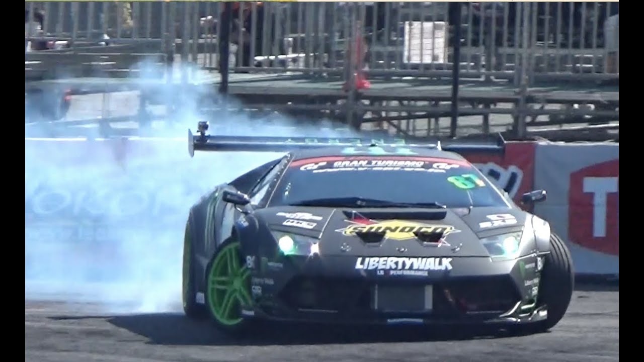 See the First Drifting Lamborghini Murcielago Compete Against a Lexus ...