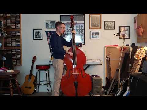 The Sunset Choir & Strings - We Gather Together to Ask the Lord's Blessing (Double Bass Cover)