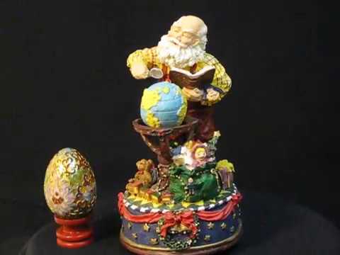 X'mas (Santa Claus and tellurion) music box series