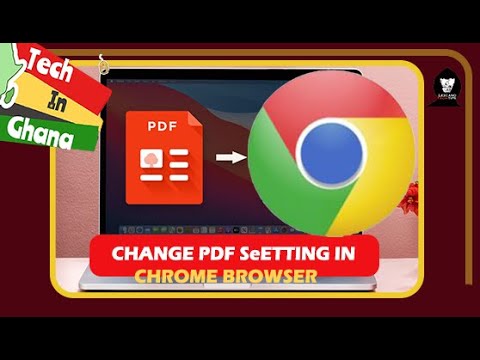 How to Change PDF Setting in Chrome Browser - LEZCANO TECH TIPS
