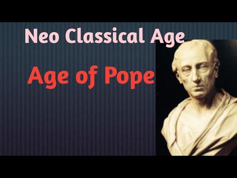 History of English literature||Age Of Alexander Pope