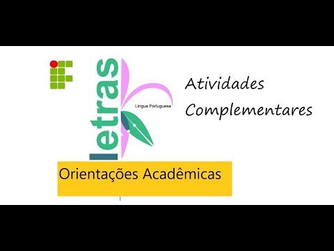 Atividades Complementares para o curso de Letras - IFPB