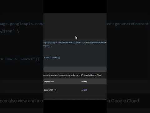How to get free gemini 2.5 flash api key #coding #python #javascript #programming