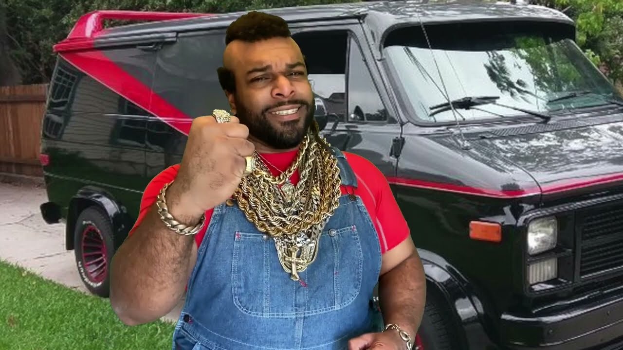 Creative 80s Theme Party Invitations Ideas  - Video Invites - Mr. T (impersonator)